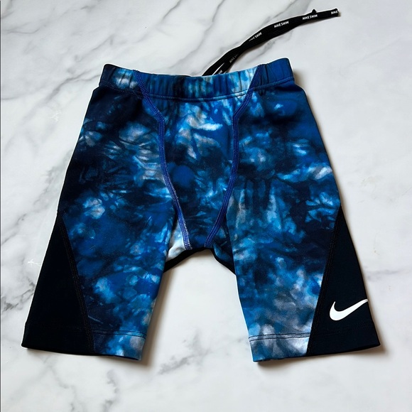 Nike | Swim | Nike Blue Tiedye Performance Swim Jammers | Poshmark
